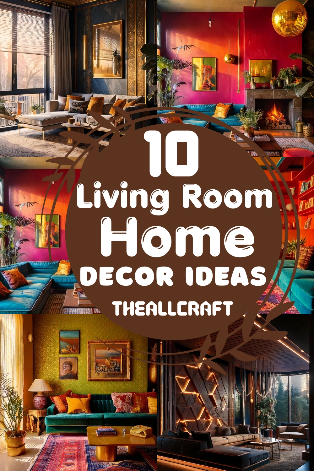 10 Stylish Living Room Decor Ideas To Elevate Your Space - The All Craft